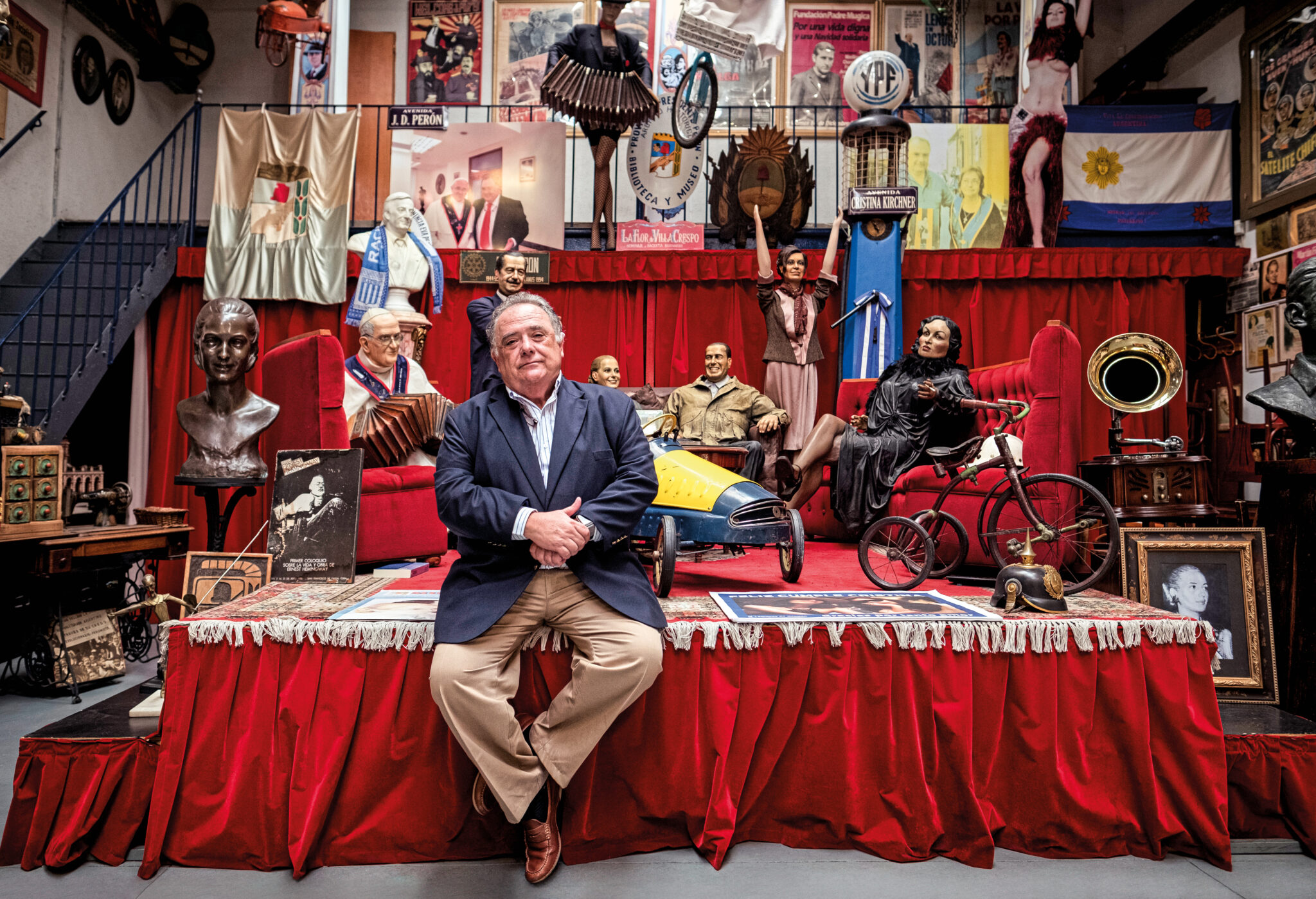 In Tattoos, Protests and Street Art, Perón's Legacy Lives On